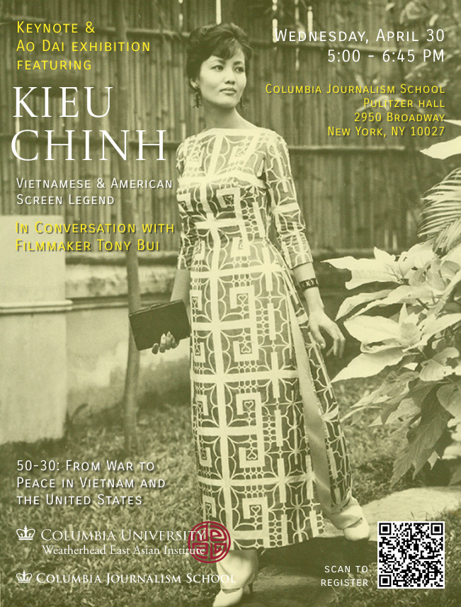 Keynote and Ao Dai Exhibition Featuring Kieu Chinh | Weatherhead East Asian Institute